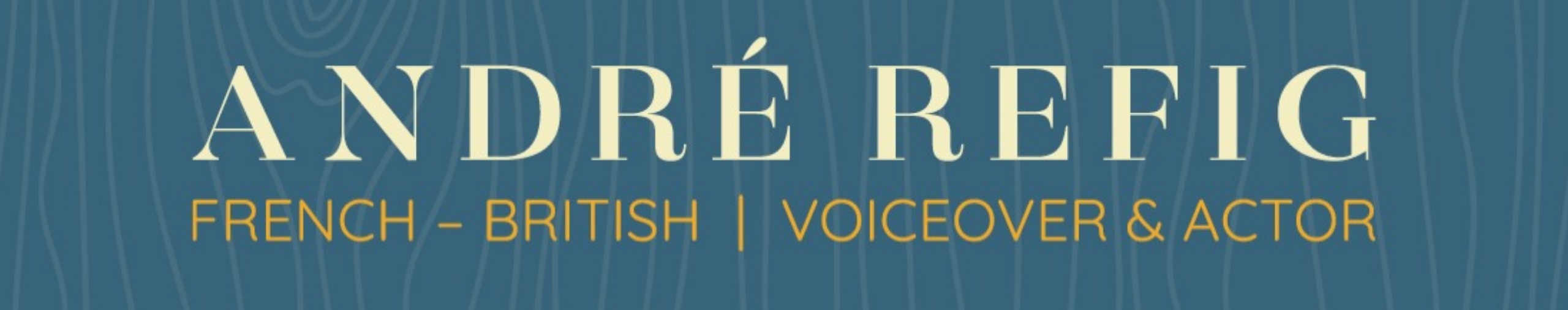 Andre Refig - Voice Over Talent - English (British) | Voicefinder