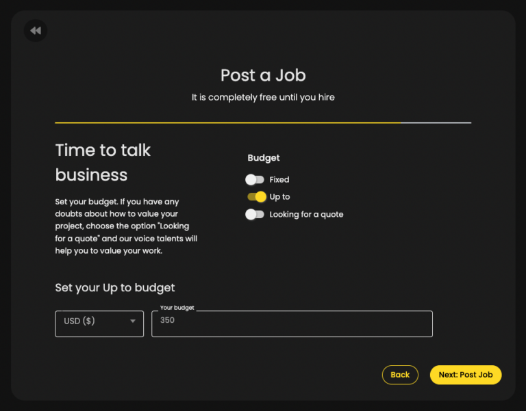 Voicefinder - Find the best voiceover for your project